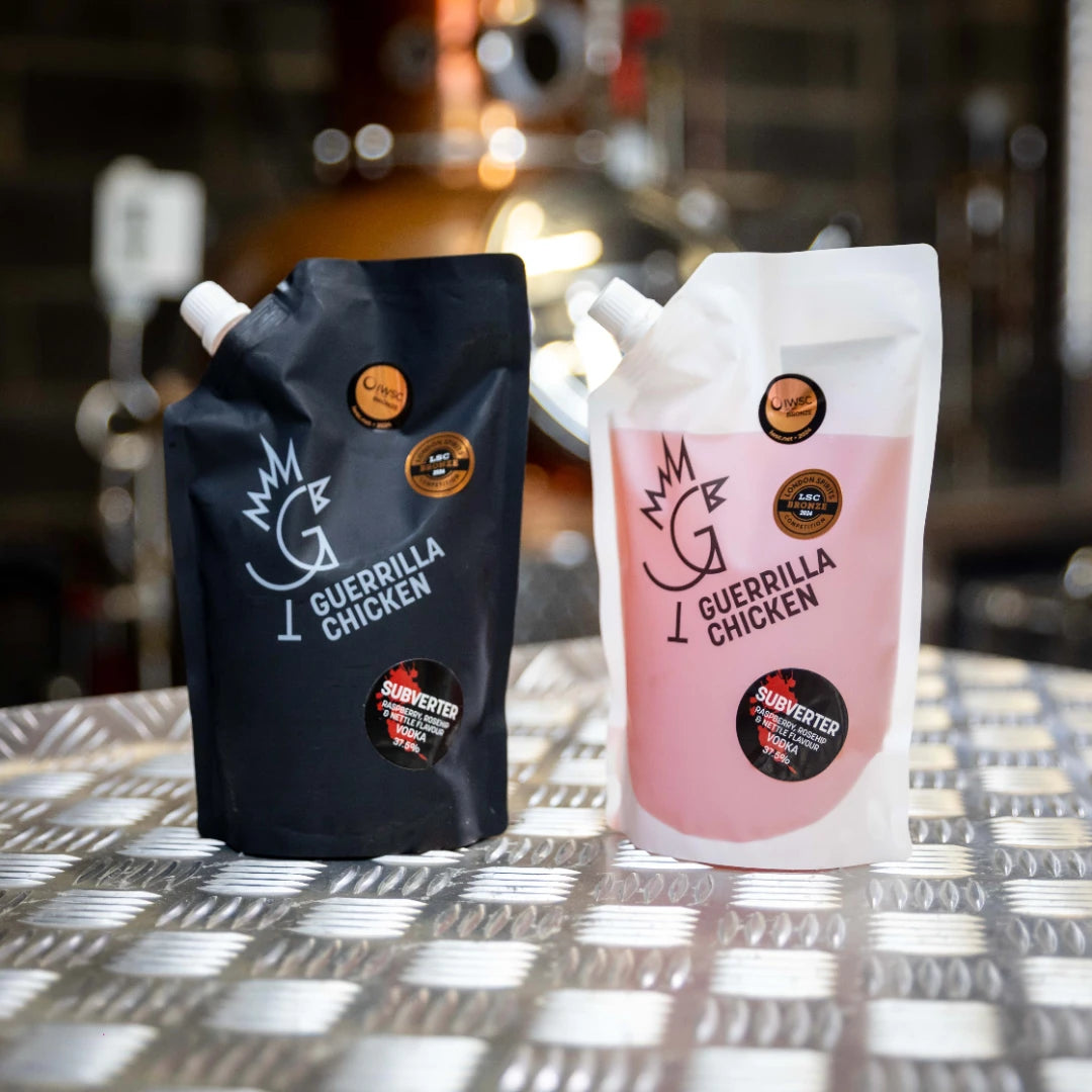 Subverter Vodka Refill Recyclable Pouch – Guerrilla Chicken